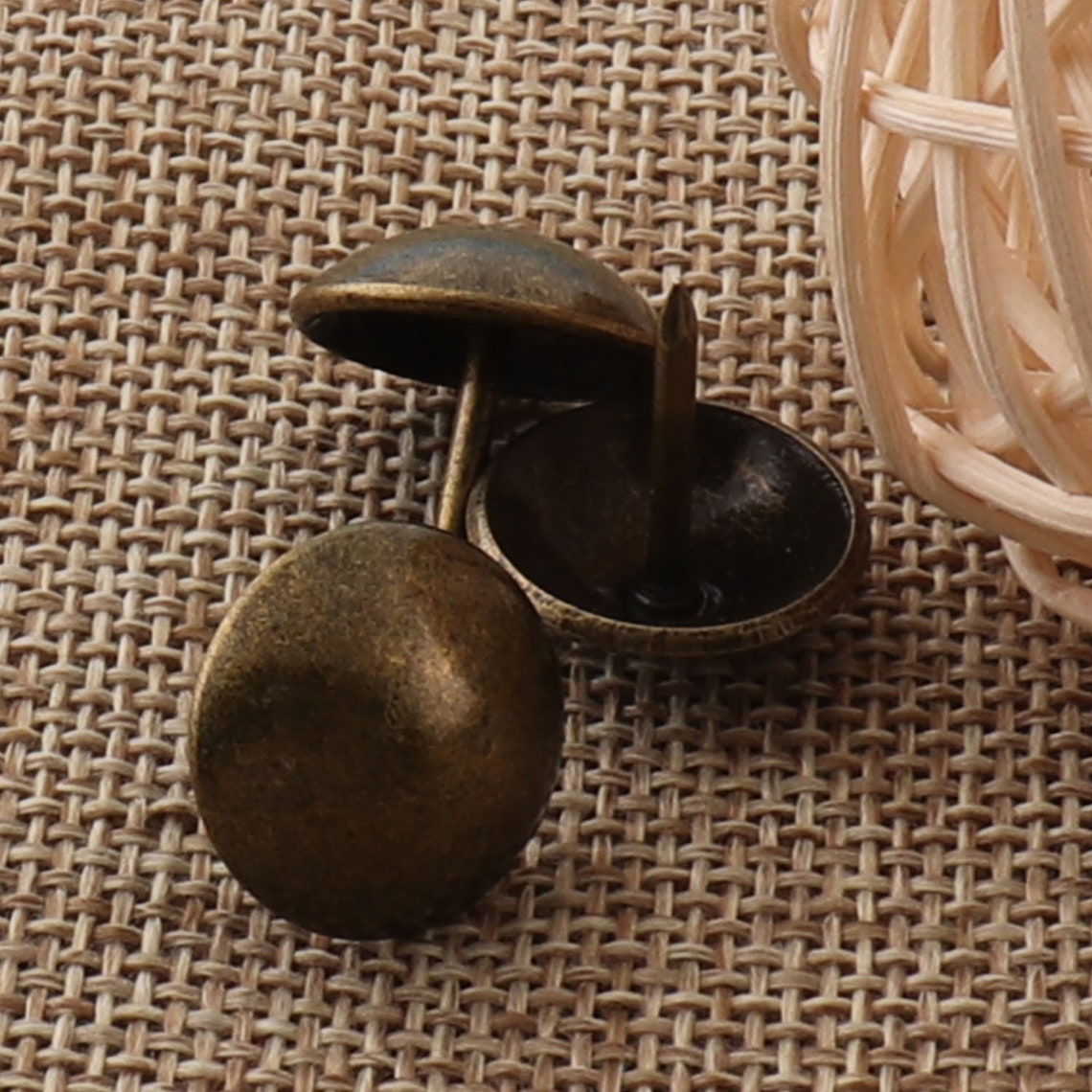 50 Pcs Antique Bronze Upholstery Tacks16mm Nailhead Tacks | Etsy