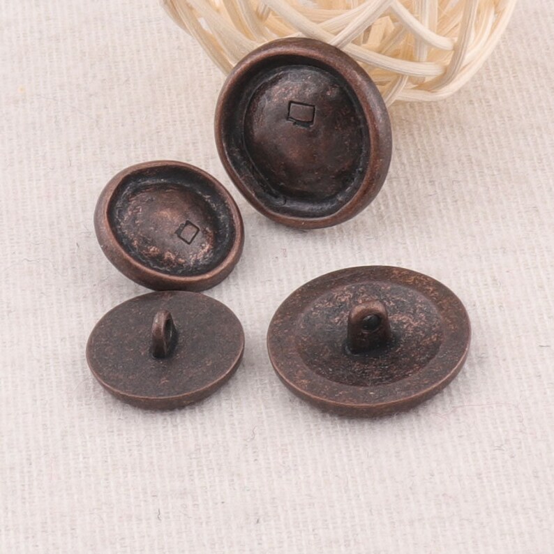 Metal Buttons,15pcs/10pcs,3/4