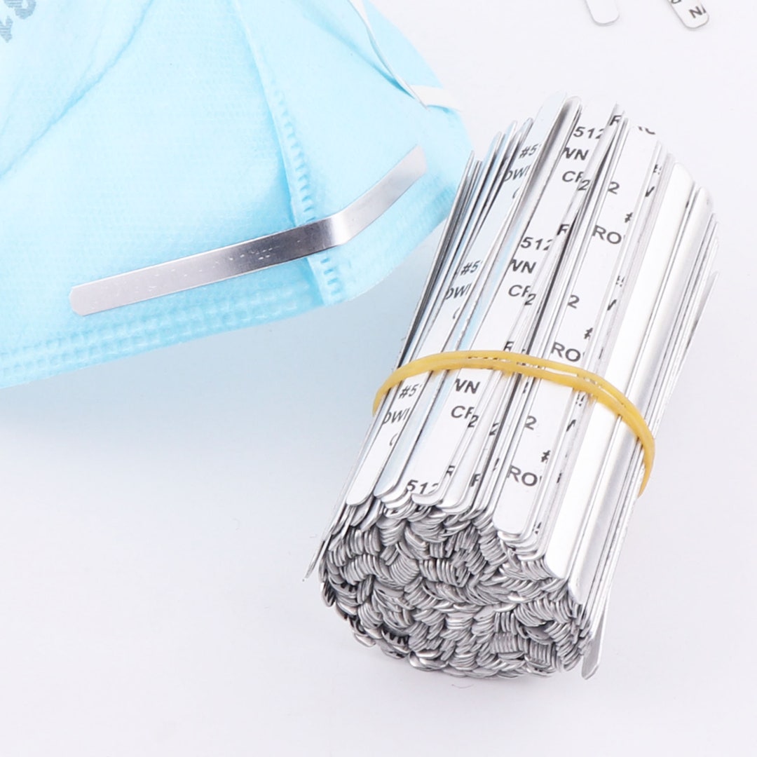50-200pcs Aluminum/iron Nose Wire for Face Mask Pasteable,plastic ...