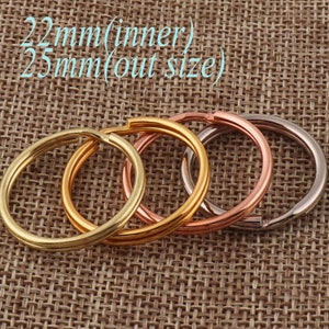 200 Key Ring,1"(25mm) Key Rings,key Chain Keychain Split Key Rings, Key ...