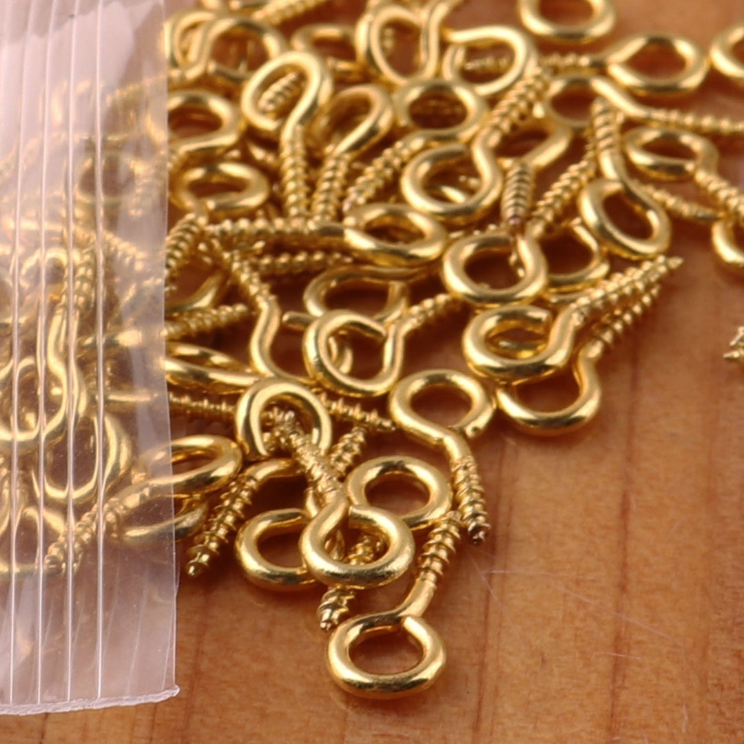 100-200 Screws,4mm Gold Screws,bag Screws,loop Screws,plain Screws ...