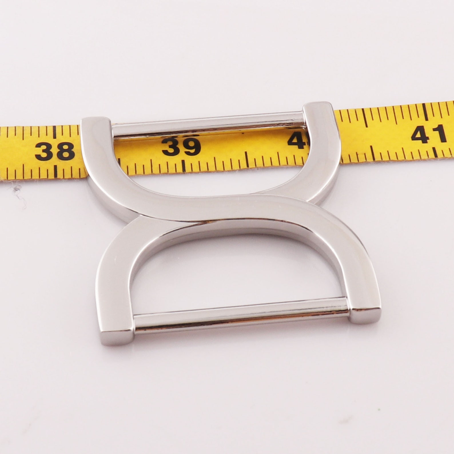 5 PCS SILVER Double D ringsD-Ring Webbing And Leather CraftD | Etsy