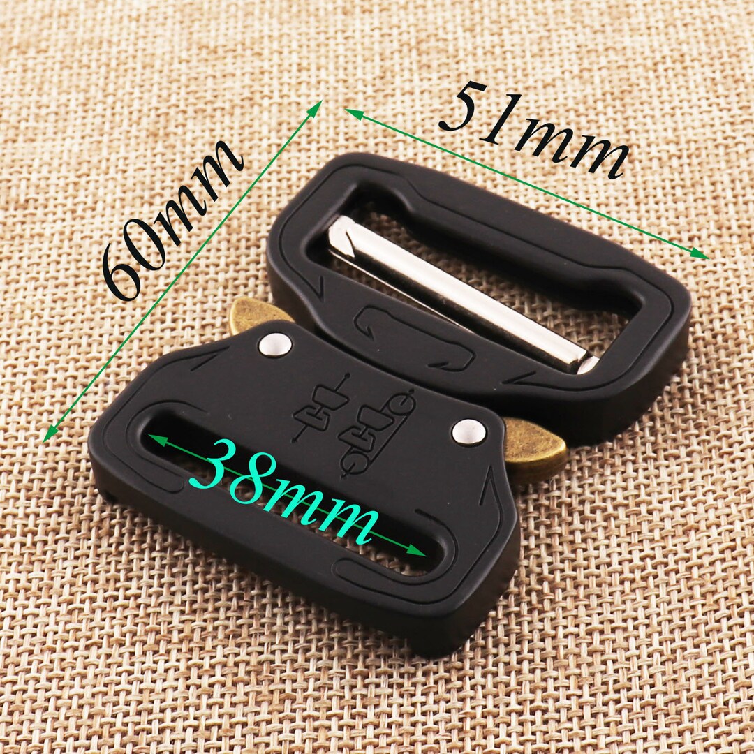Quick Release Buckle,1.5"(38mm)black Metal Release Buckle,clutch ...