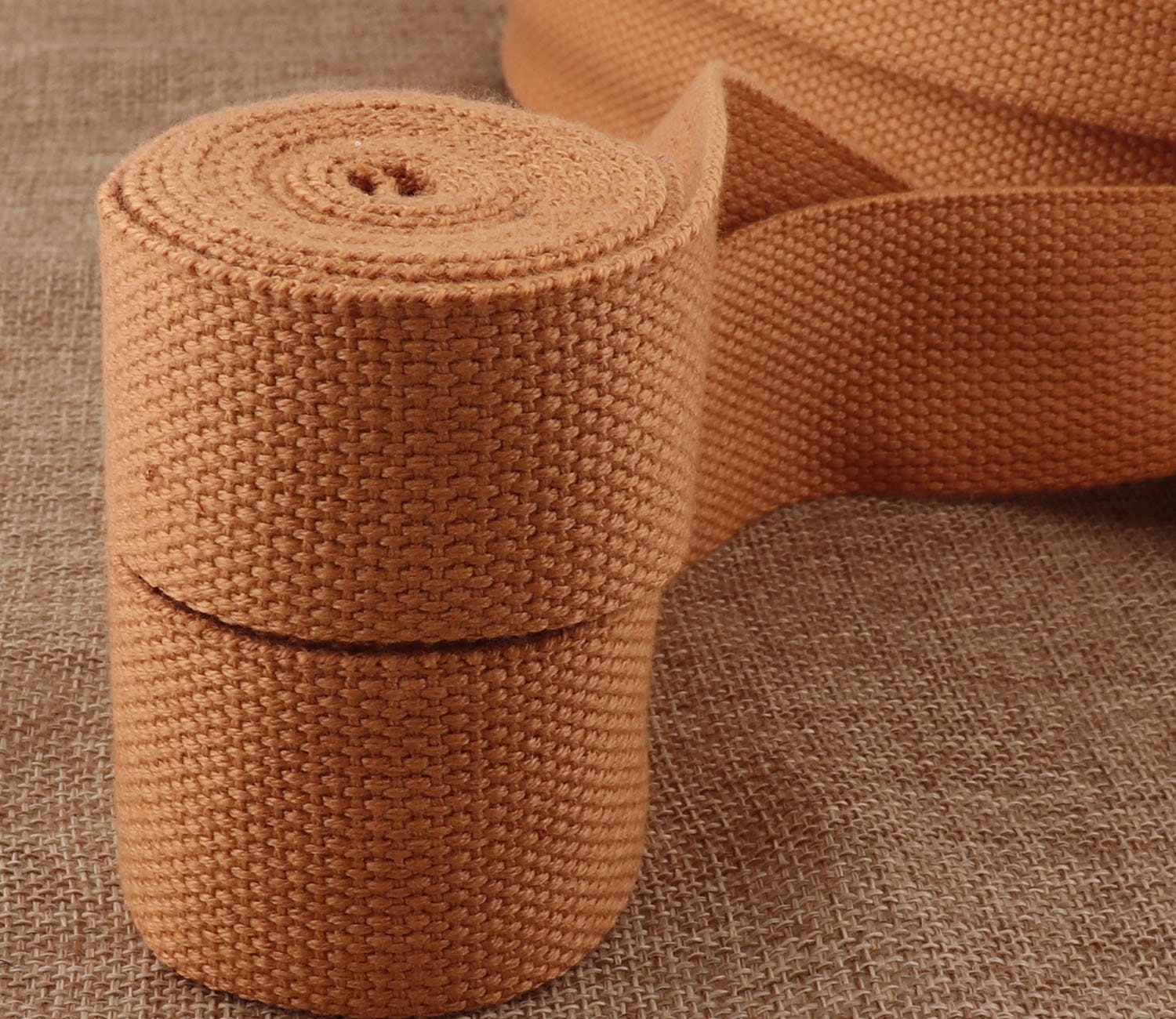 Pale-yellow Soft Webbingsolid Color Webbing Keychain - Etsy