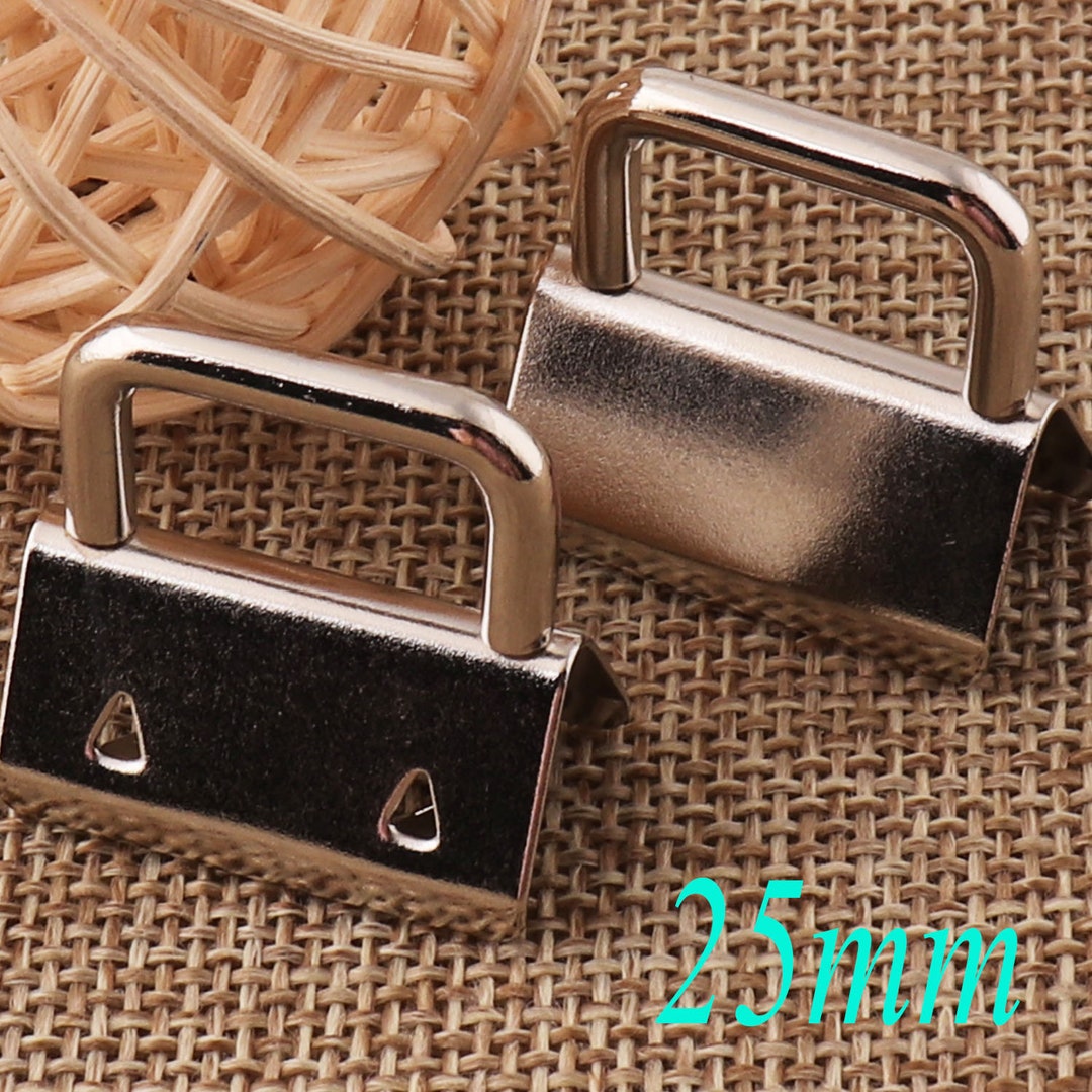 20 Sets Silver Key Fob Hardware With Key Rings,1"(25mm)metal Key Fobs ...