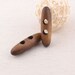 250mm6 Pcs Natural Large Toggle Buttons Wooden With 2 - Etsy