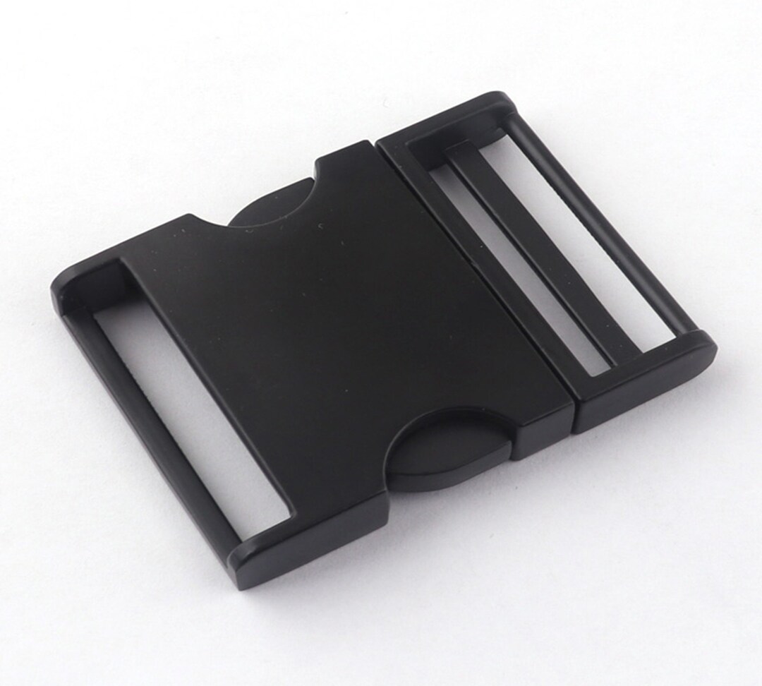 38mm Black Release Buckles,clutch Closure Backpack Buckle Strap Flat ...