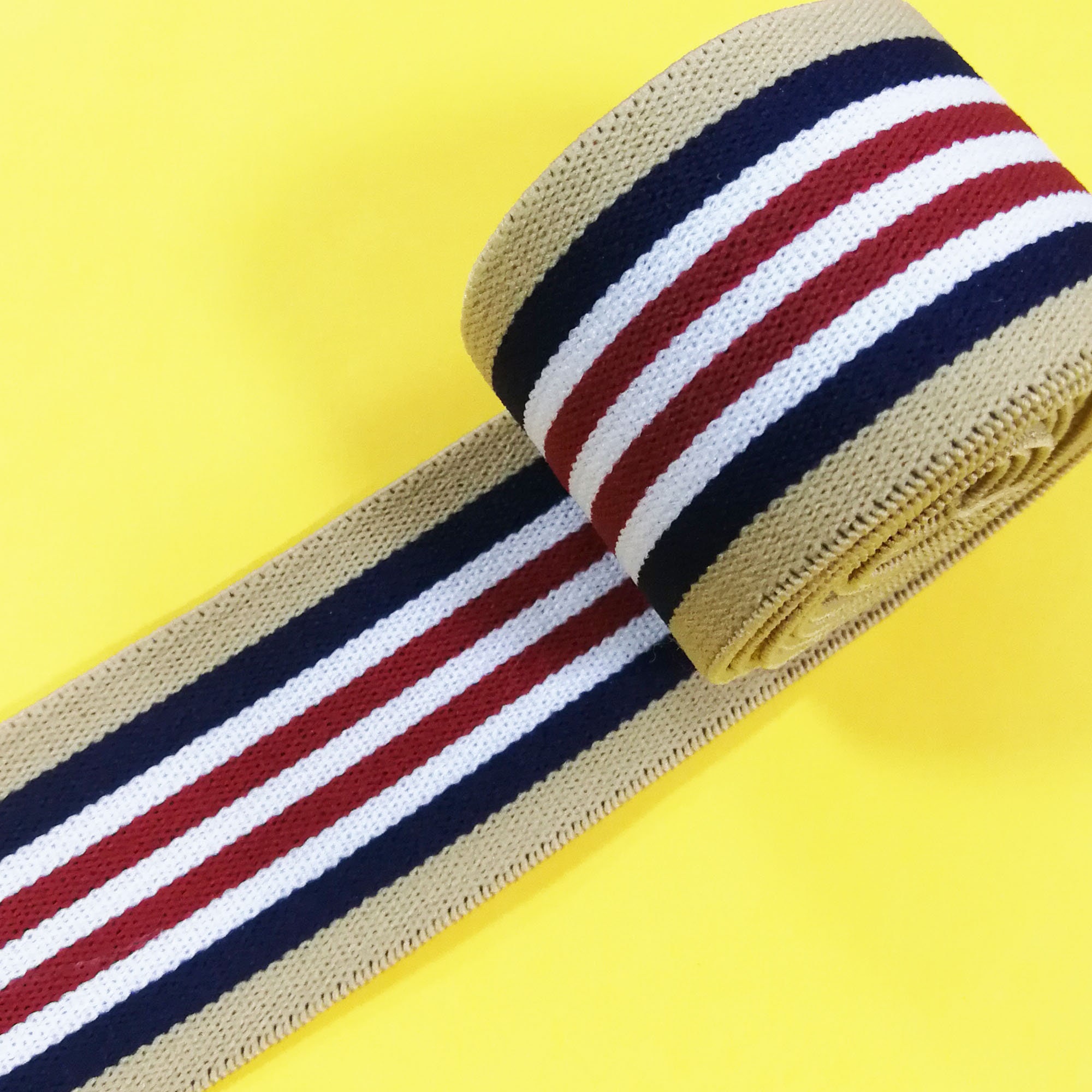 1 1/2" Elastic Stripe Webbing,elastic Band Waistband Elastic Sewing ...