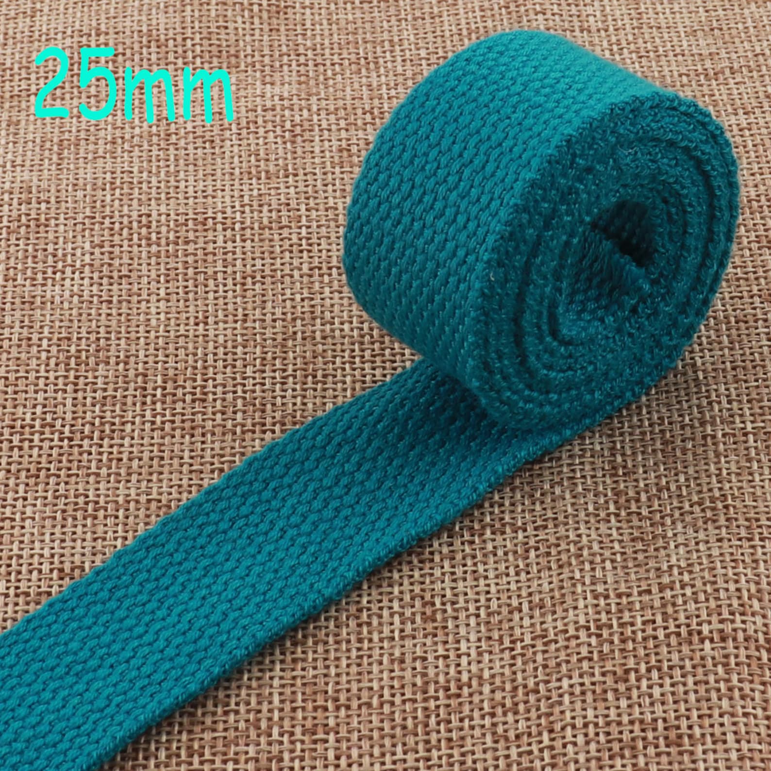 Cotton Navy Blue Webbing1 Inch Webbing Key Fobsbag Belts | Etsy