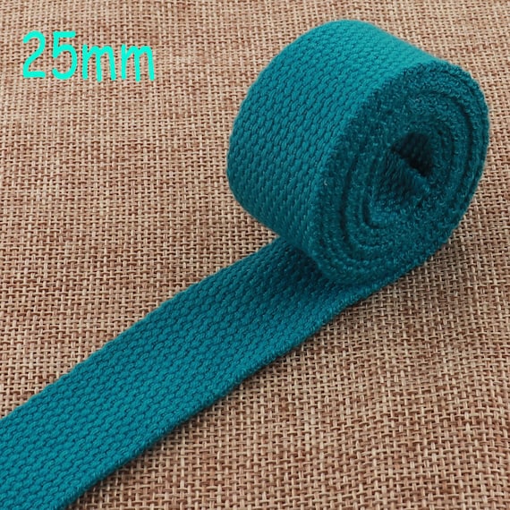 Cotton Navy Blue Webbing1 Inch Webbing Key Fobsbag Belts | Etsy