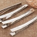 30 PCS Silver Clips Hair Clips, Hair Clips With Porous Clips Bows Clips ...