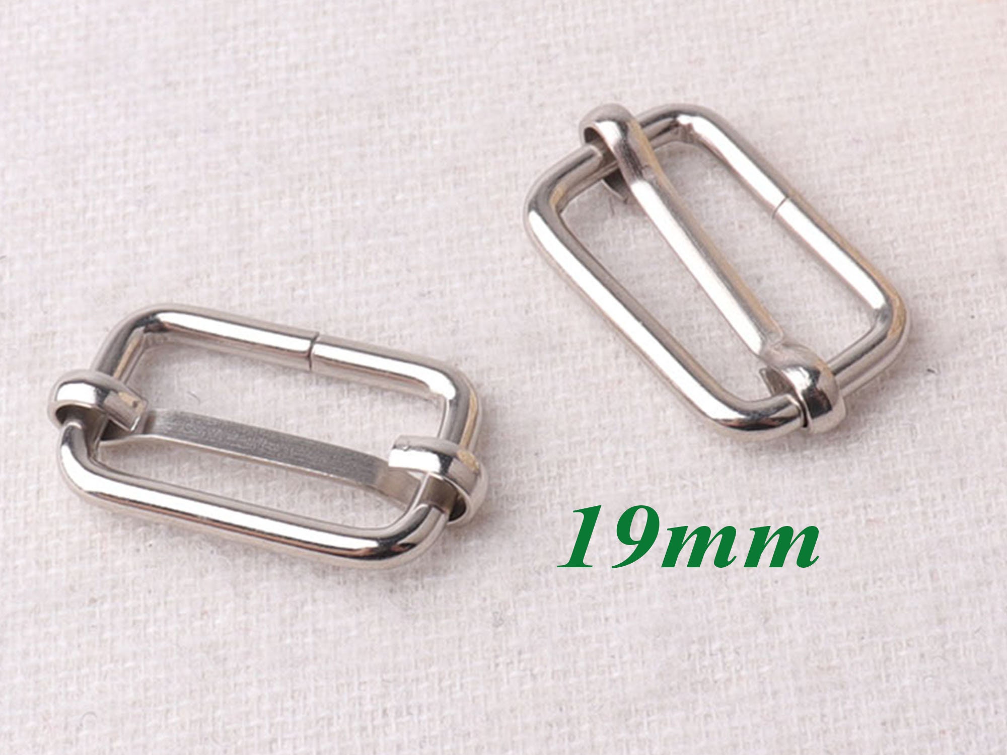 6-20 Pcs Silver Slide Buckles Strap FastenersBuckles Belt | Etsy