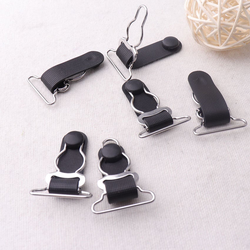 1"(25mm),10pcs Silver Dungaree Buckles Dungaree Clips Fasteners Strap ...
