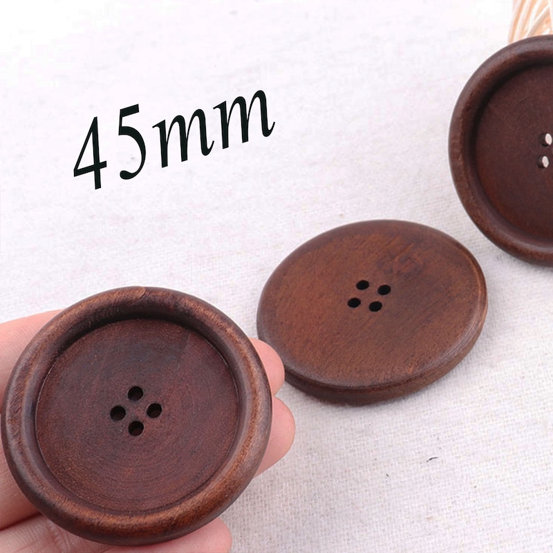Natural Color Button - Etsy