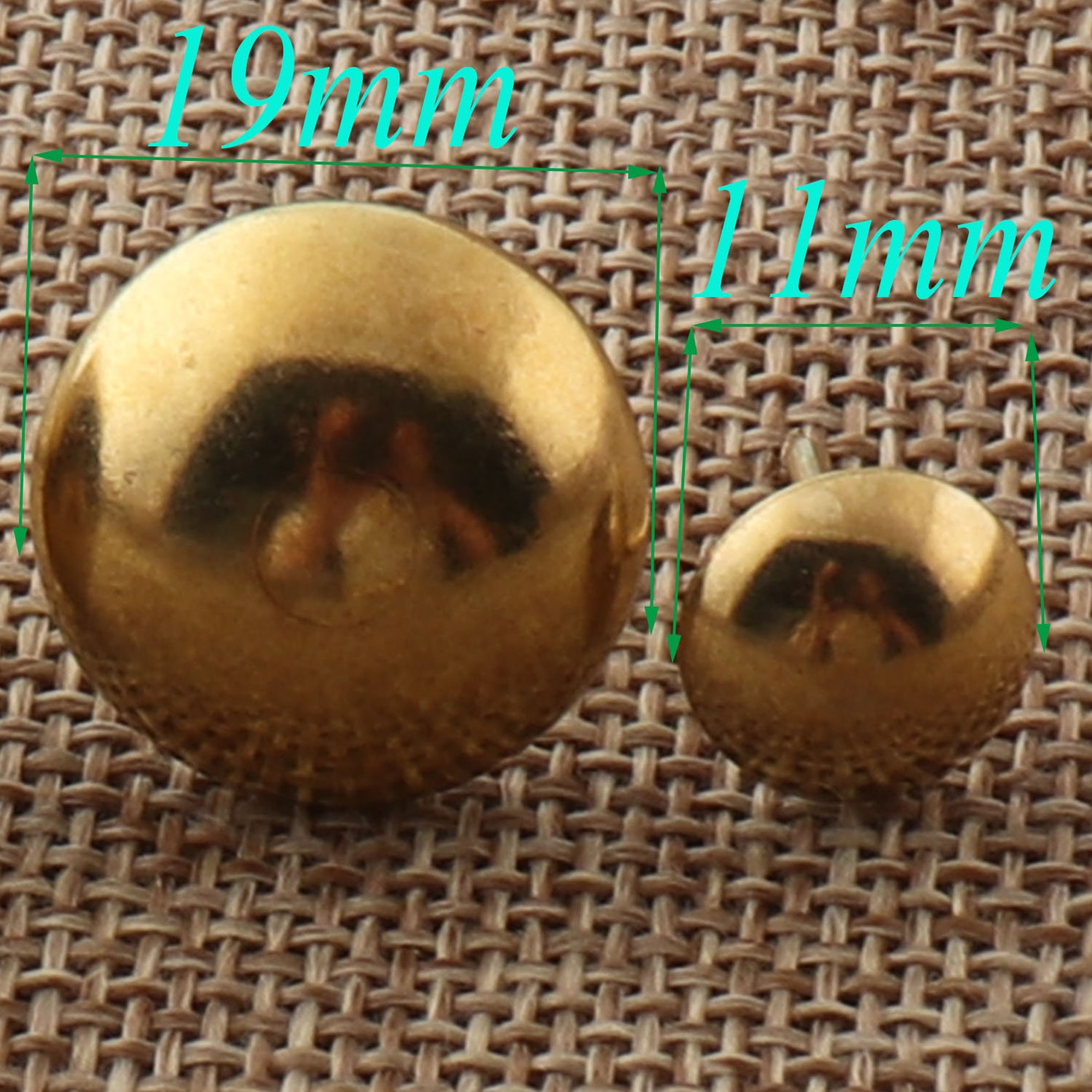 50 Pcs Gold Upholstery Tacks,nailhead Tacks,rivets Upholstery Tacks ...