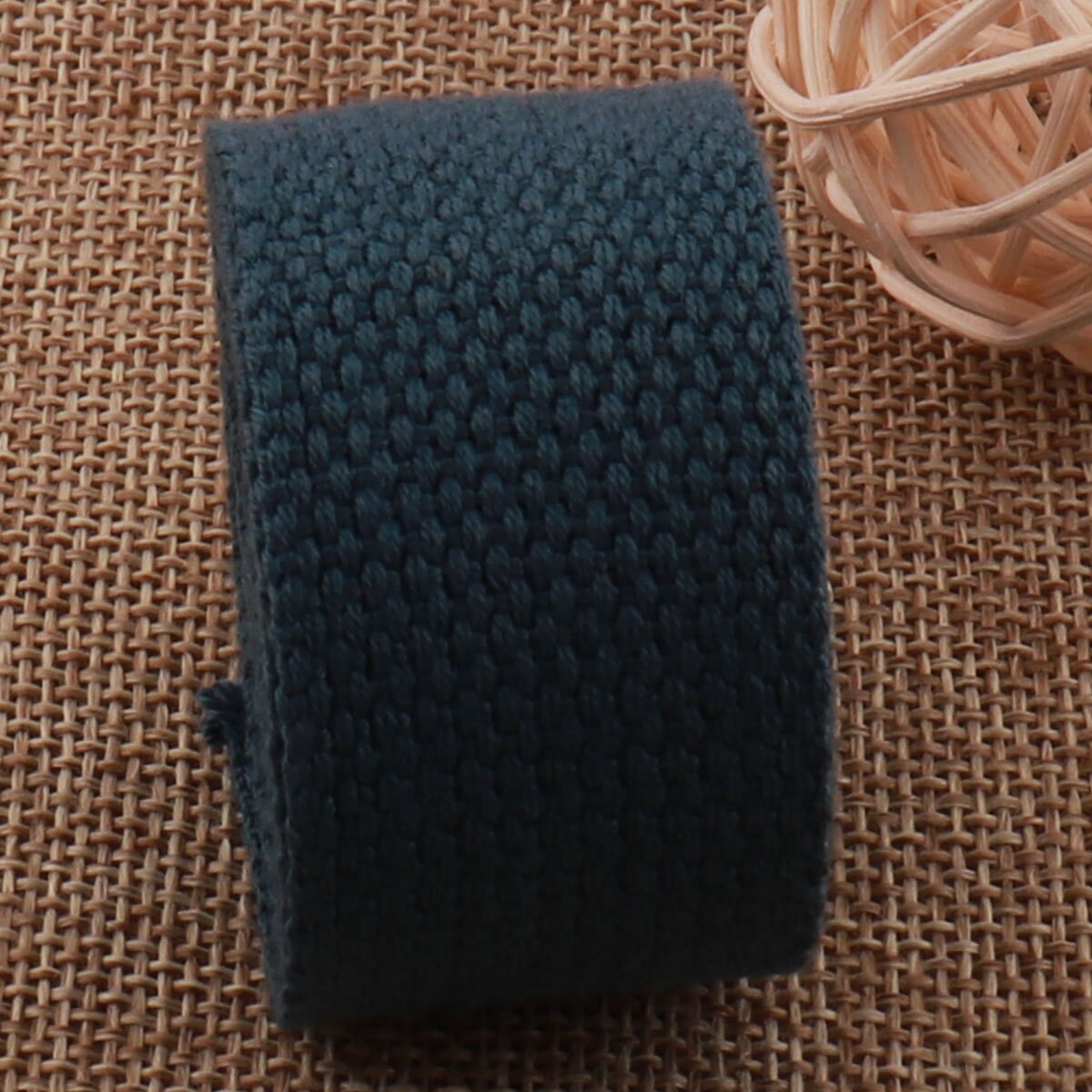 Cotton Webbing,dark Blue Webbing,1 Inch Webbing,ribbon,key Fobs,25mm ...