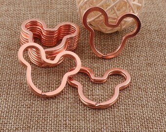 1 Split Split Key Ring Antique Brass KEY RING KEY-104 - Etsy