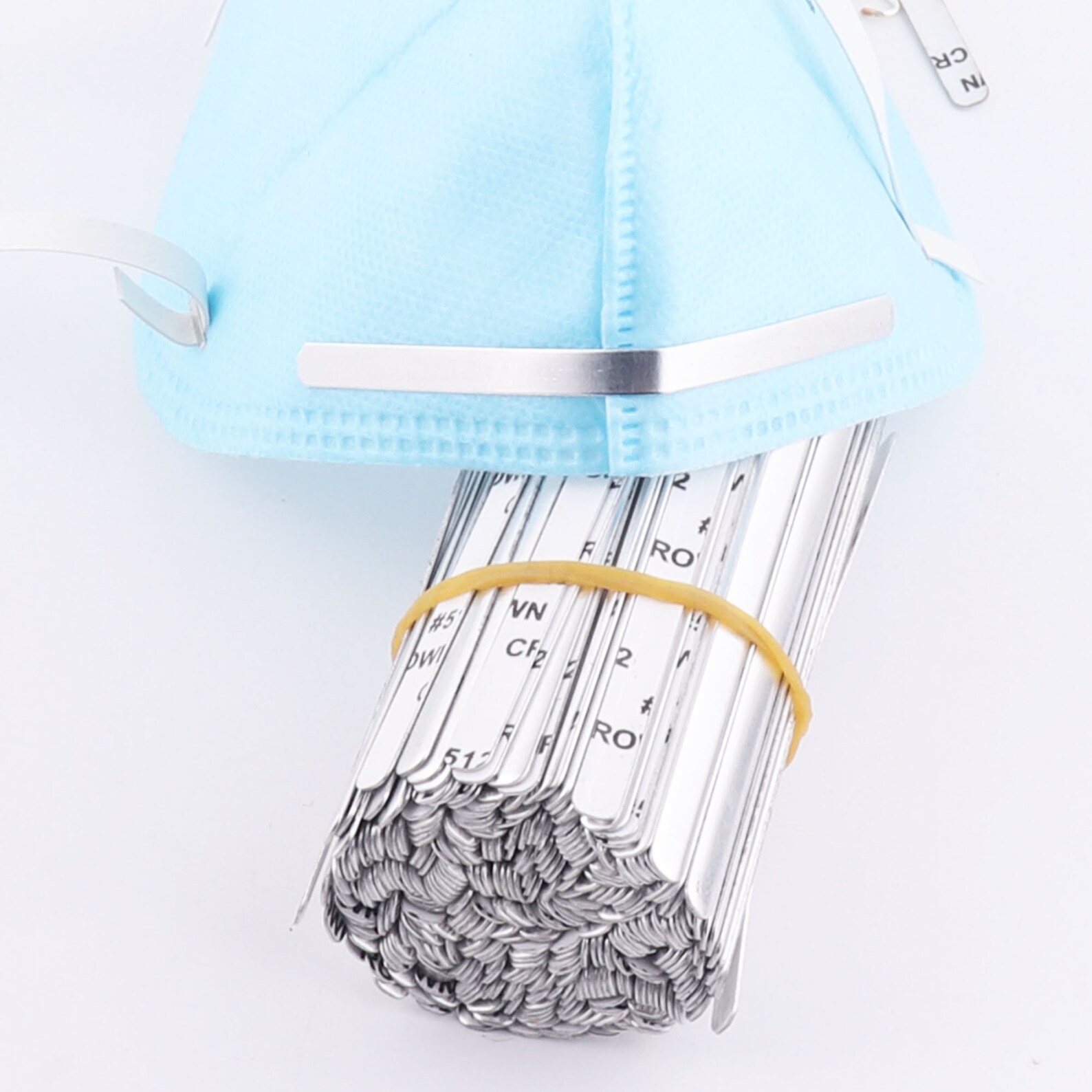 50-200pcs Aluminum/iron Nose Wire for Face Mask Pasteable,plastic ...
