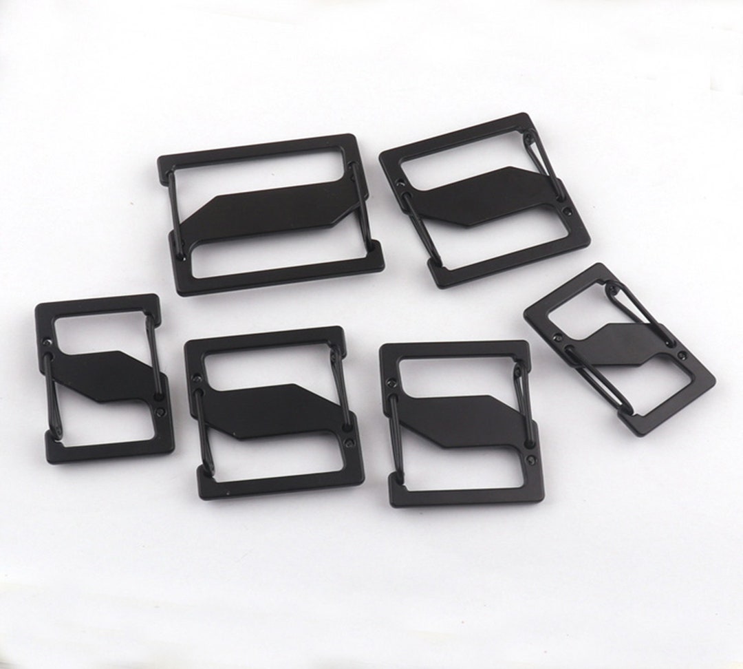 20mm/25mm/32mm/35mm/38mm/50mm Black Release Buckles, Clutch Closure ...