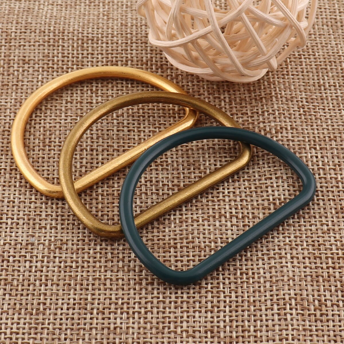 D Ring Buckles 10 Pcs40mm Bronze/green/gold D Rings Webbing | Etsy