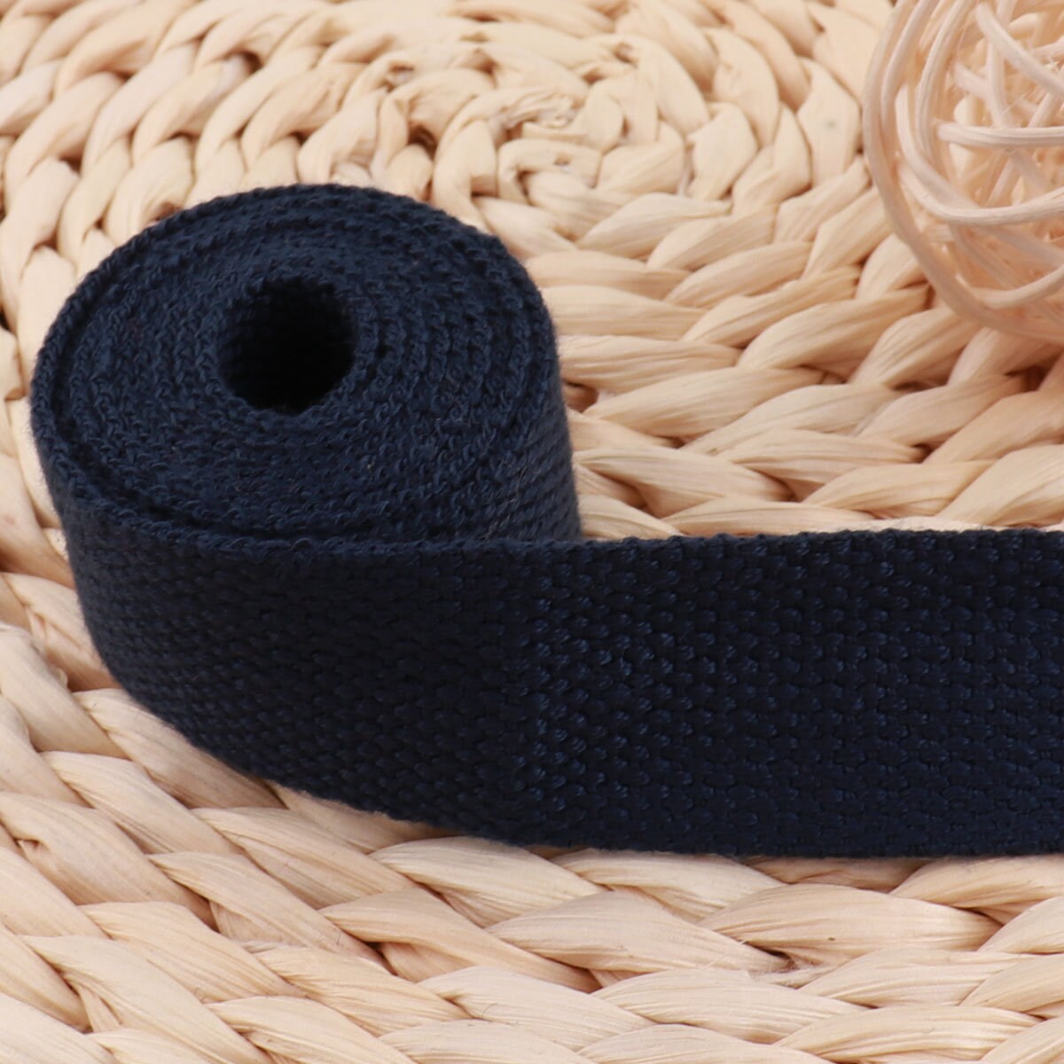 Cotton Webbing1 inch Navy Blue WebbingRibbonKey FobsBag | Etsy
