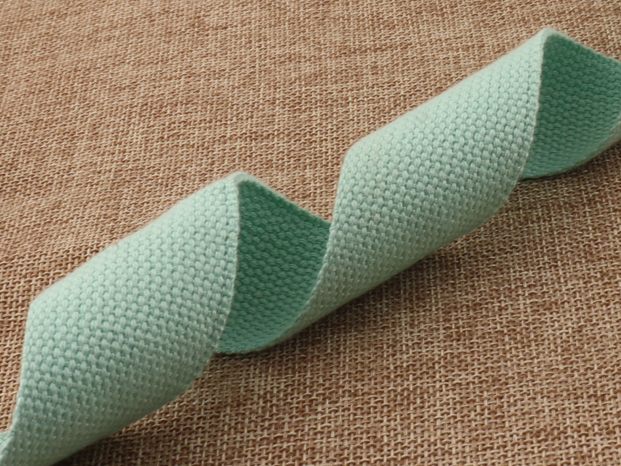 38mm Cotton Soft Webbing,solid Pale Green Color Belt Webbing Keychain ...