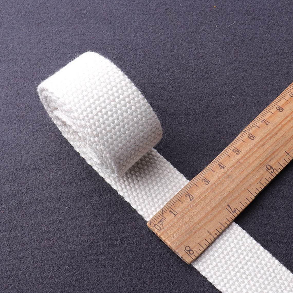 1 Inch 25mm Width White Soft Webbing Cotton Webbing Purse | Etsy