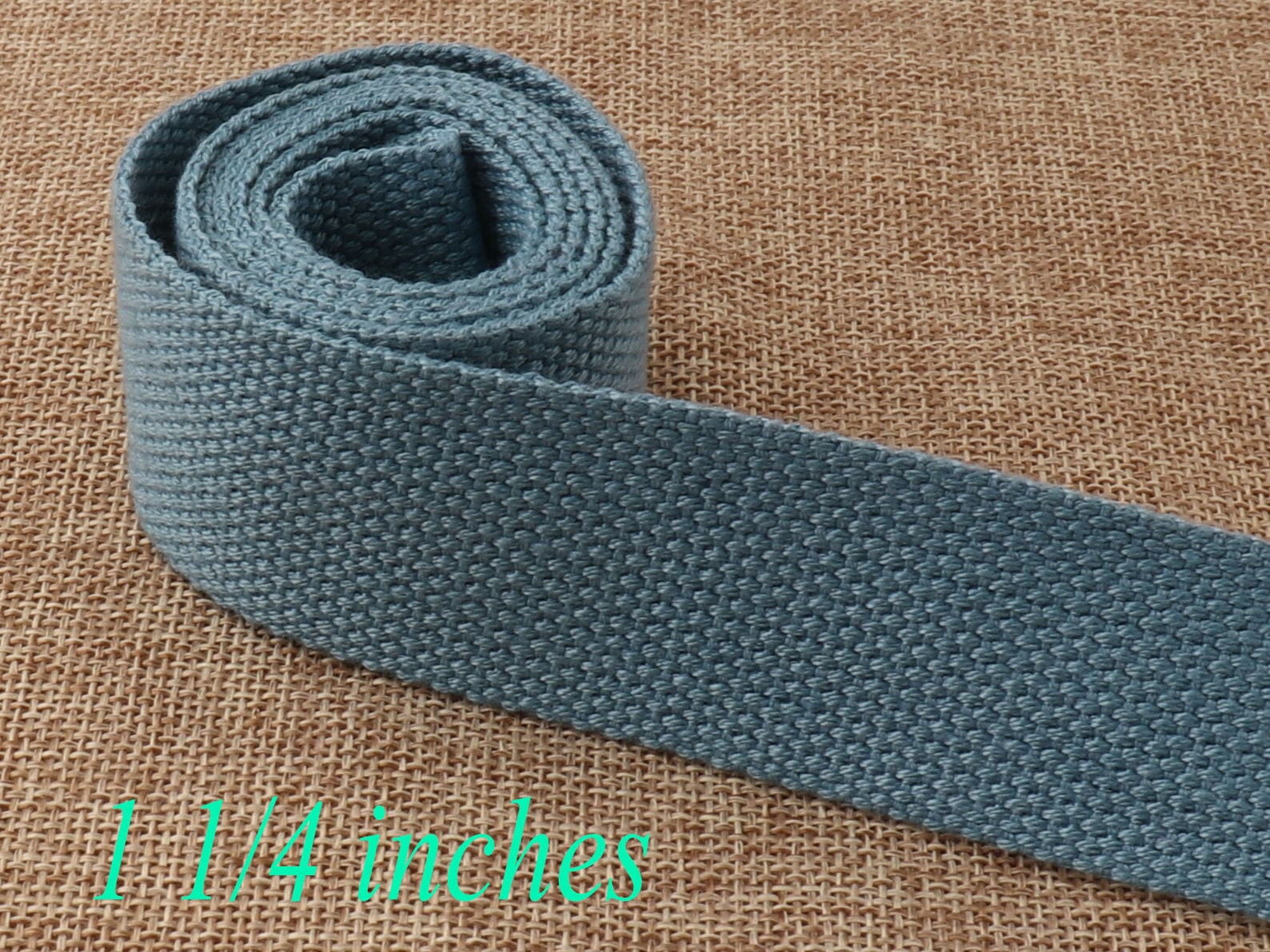 32mm Cotton Solid Blue Color Webbing Beltwebbing Keychain | Etsy