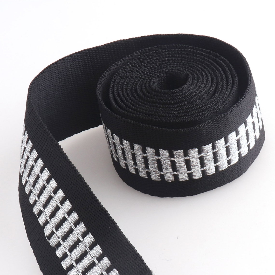 38mm Black Webbing,bag Strapping Bag Strap Webbing 1.5 Inch Webbing for ...