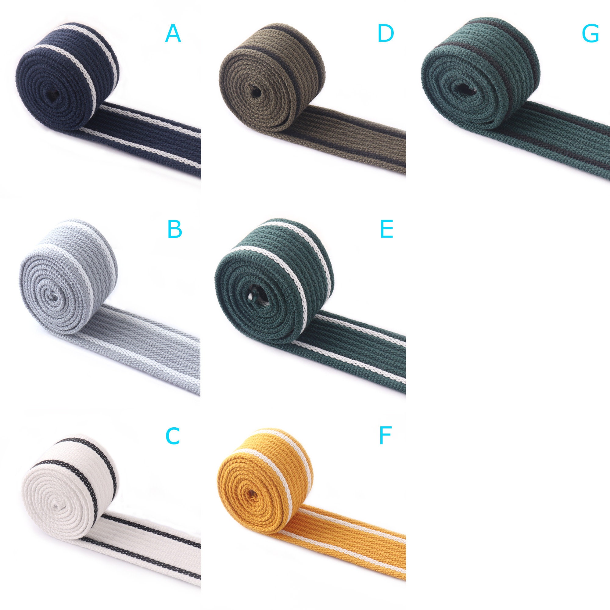 Cotton Webbing 1 1/2 webbing heavy duty 38mm nylon | Etsy