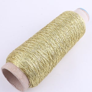 0.8mm Silver/gold/pale Gold Craft Elastic Cord,50 Yards Wedding ...