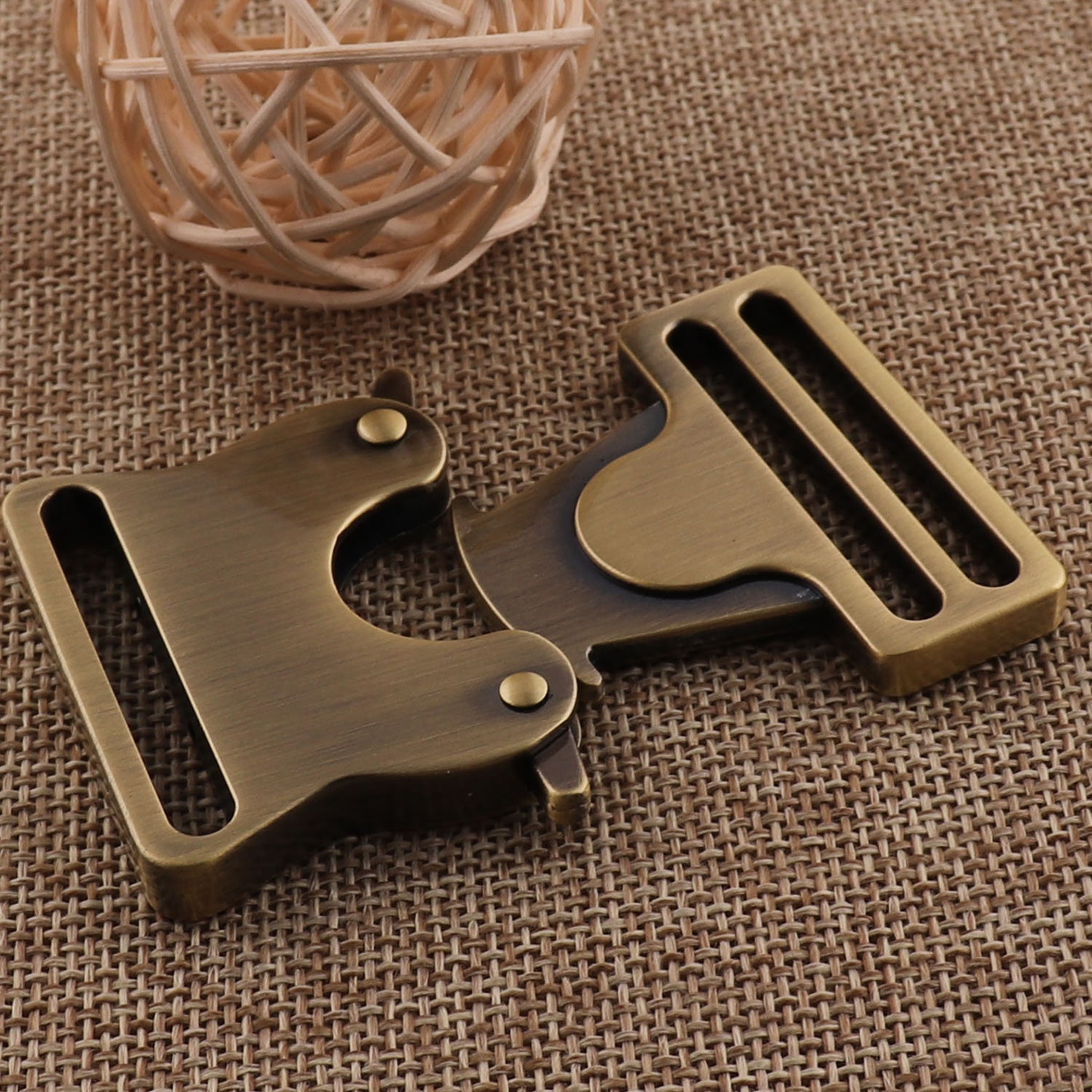1.538mmside Release Bucklebronze Metal Release BUCKLE | Etsy