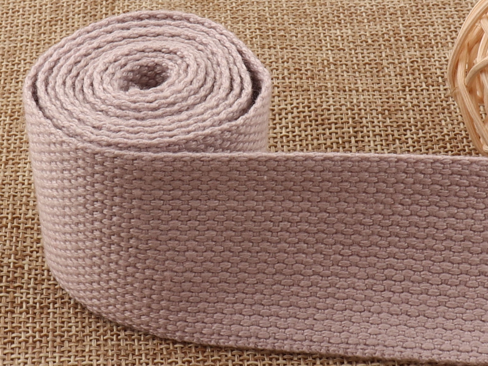 38mm Pale Purple Soft Webbing Belt,solid Color Webbing Keychain ...