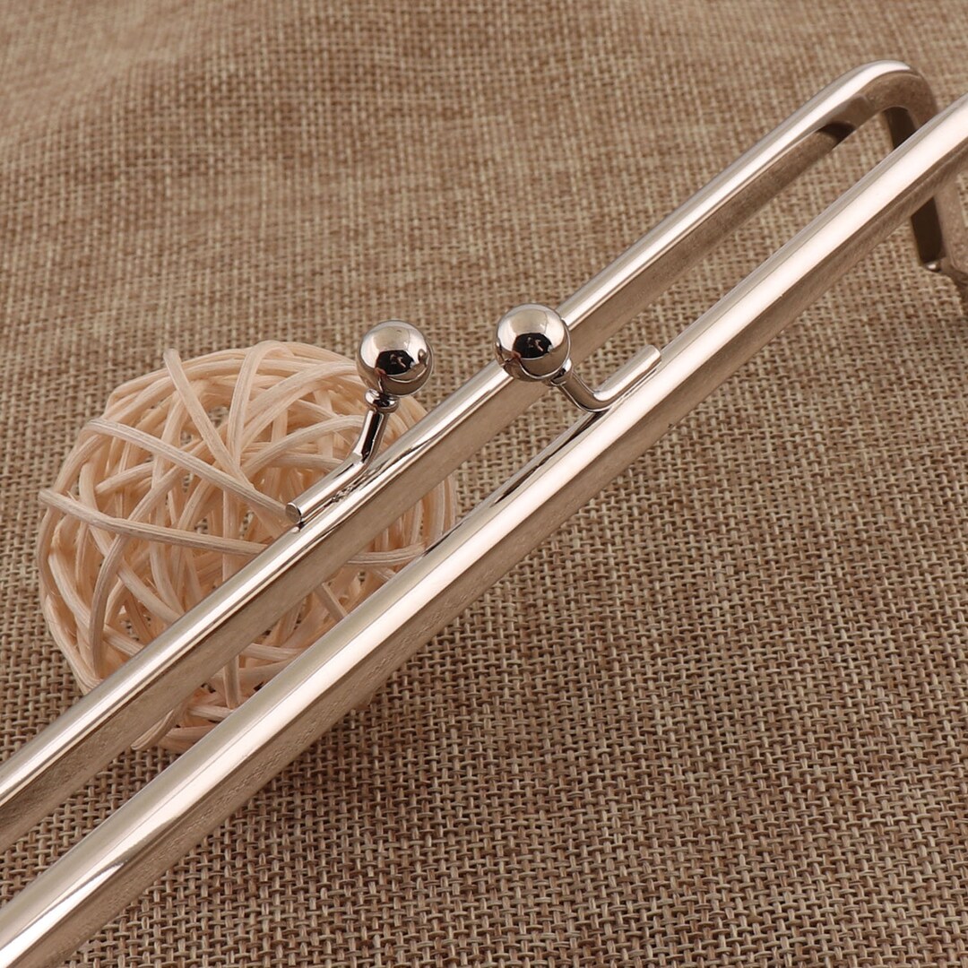 5 Pcs Clutch Purse Frames,8“ Silver Bag Frames,purse Frame Supply,purse ...