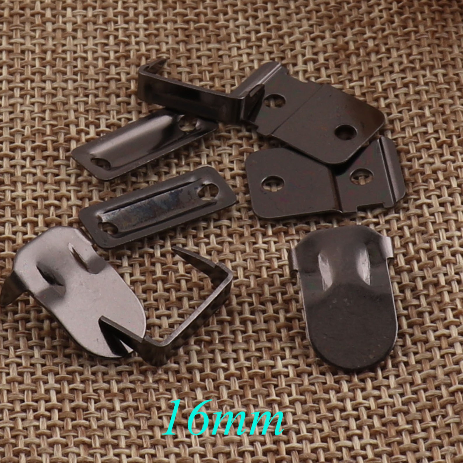 10-50 sets Black Trousers Skirts Bars Fasteners Hook Eye | Etsy