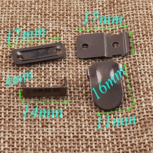 10-50 Sets Black Trousers Skirts Bars Fasteners Hook Eye Clasps,pants ...