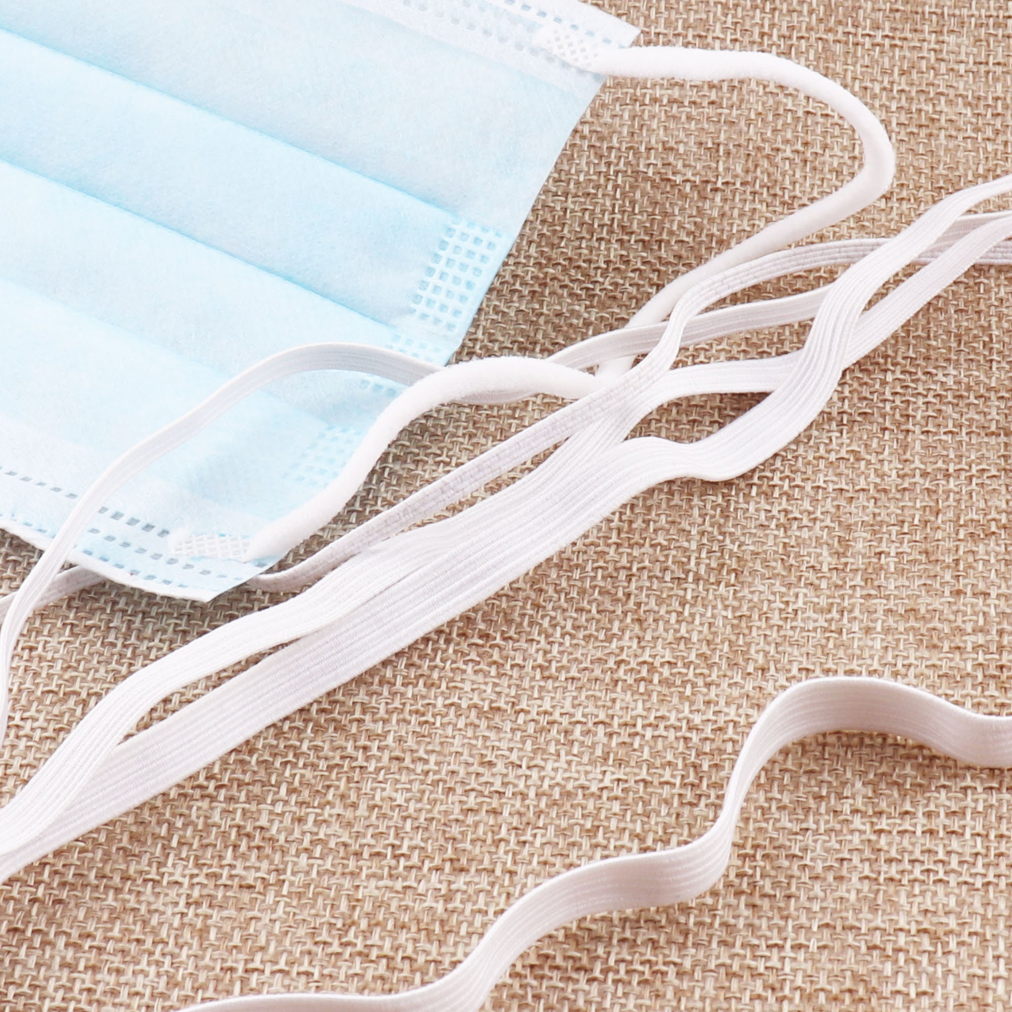 50 Yards Elastic Cord Band 3mm/5mm/6mm-White Nylon Flat | Etsy