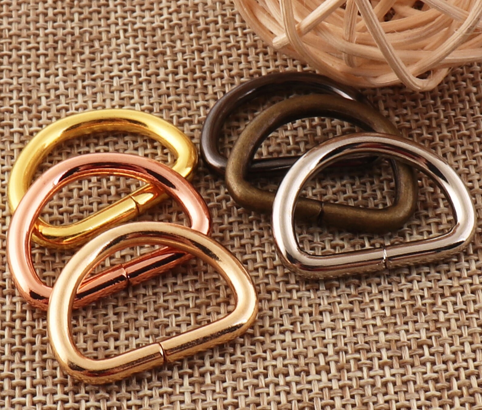 20mm Metal Black D Ring Buckles6 Colors D Rings D Ring - Etsy