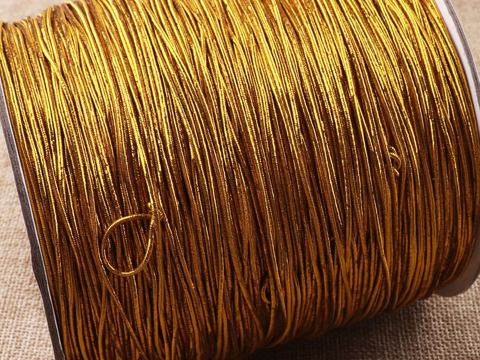 1mm Craft Metallic Elastic Cordwedding Decorative Gift Wrap | Etsy