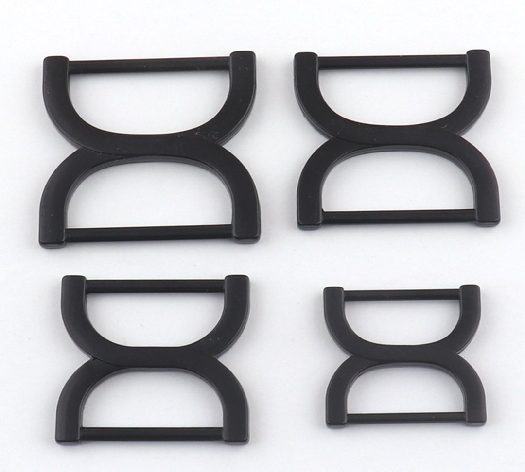 Gun Black Double D Rings,d-ring Webbing and Leather Craft,d Hooks ...
