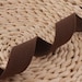 Brown Cotton Webbing,1 Inch Webbing,key Fob Webbing,webbing by the Yard ...
