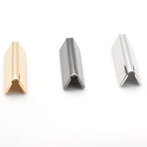30 Pcs Rose Gold Belt Buckle End Tips,end Tips Metal Webbing Belt 20-25 ...