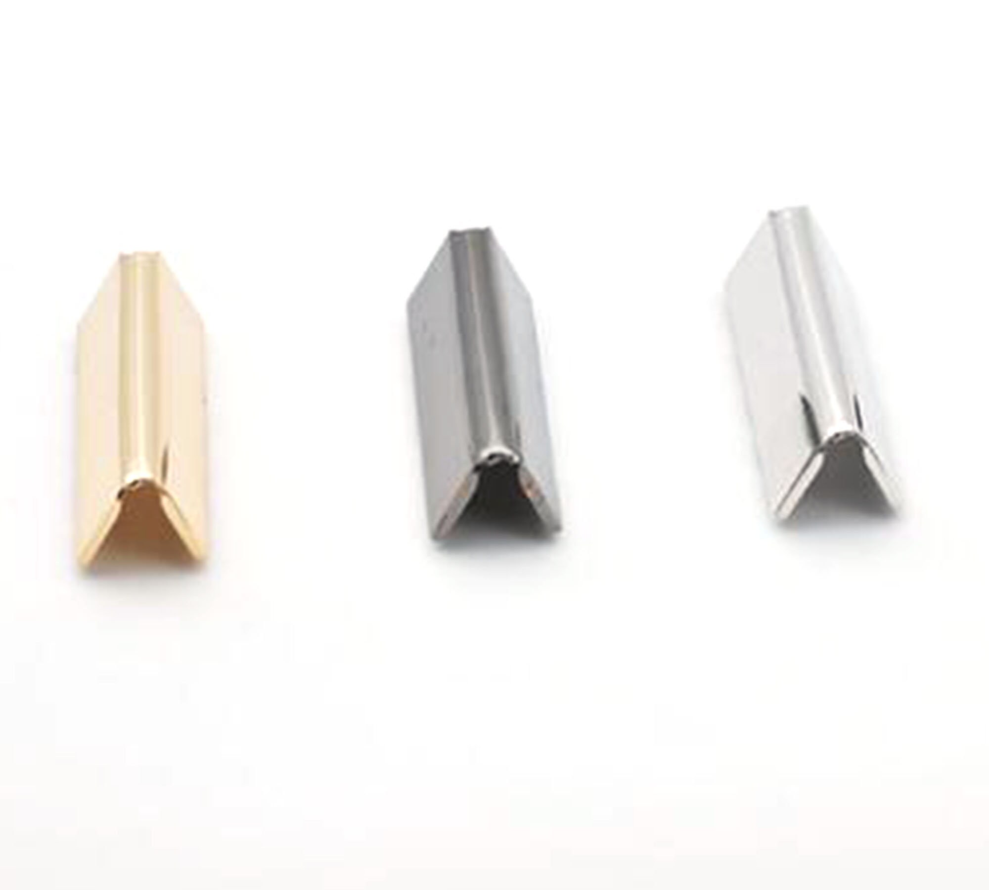 30 Pcs Rose Gold Belt Buckle End Tipsend Tips Metal Webbing | Etsy