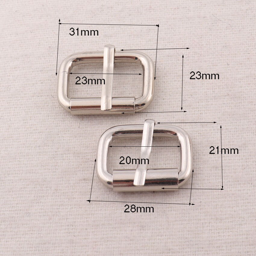 10pcs/8pcs3/4/7/820mm/23mmSilver Strap Buckle | Etsy