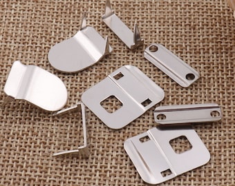 20sets Silver Trousers Skirts Bars Fasteners Hook Eye Clasps | Etsy