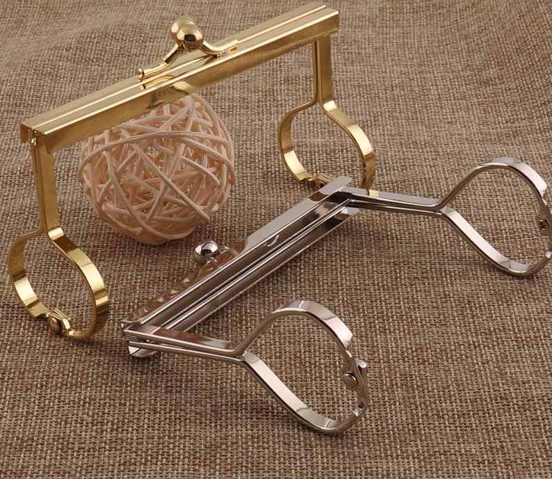 Clutch Purse Frames,4"/115mm,silver/gold Bag Frames,clutch Frame Sewing ...