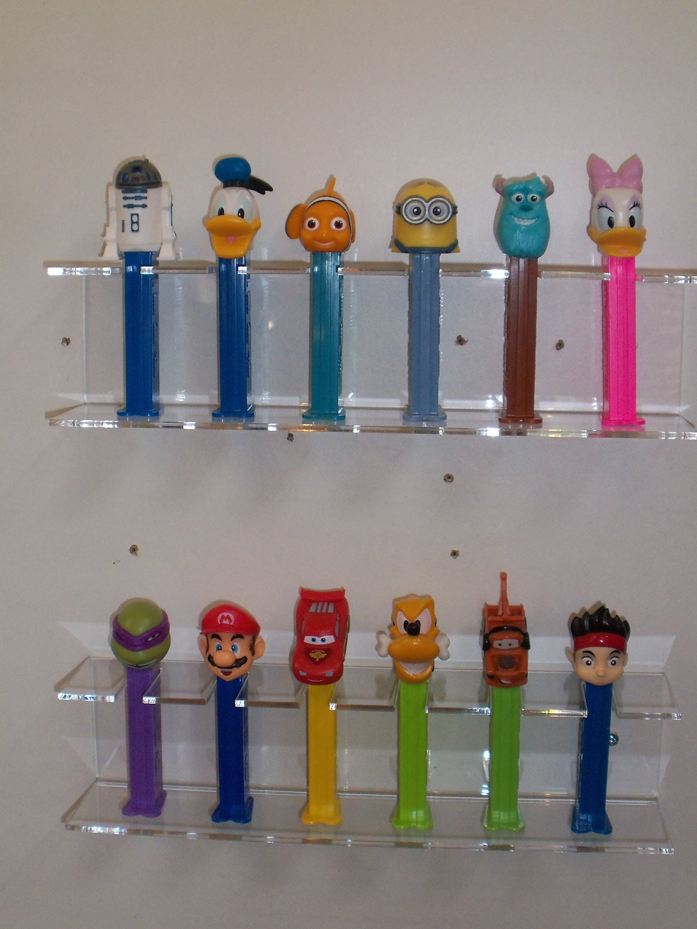 Clear Acrylic Perspex Pez Display Stand or Shelf for Collector | Etsy UK