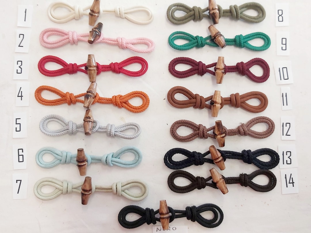 3 Frogs With Bamboo Button 15 Colors Available. 3 Toggle Button Closures - Etsy