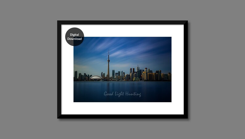 Toronto Printable Photograph Toronto Wall Art Printable Fine - Etsy