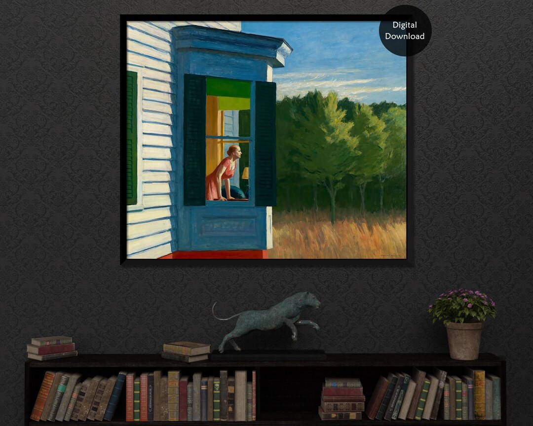 Edward Hopper Cape Cod Morning Print: Mid-century Modern Wall Art ...